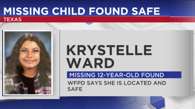 UPDATE: Missing 12-year-old child found UPDATE: Missing 12-year-old child found
